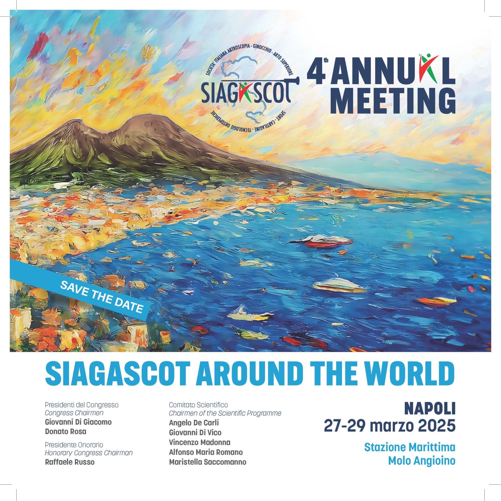 4th Annual Meeting SIAGASCOT 2025 – Napoli – SIAGASCOT